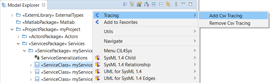 Tracing | Sim4Sys documentation